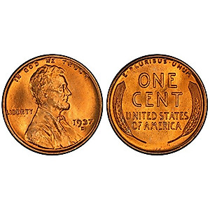 1937-D U.S. Lincoln 'Wheat' Cent
