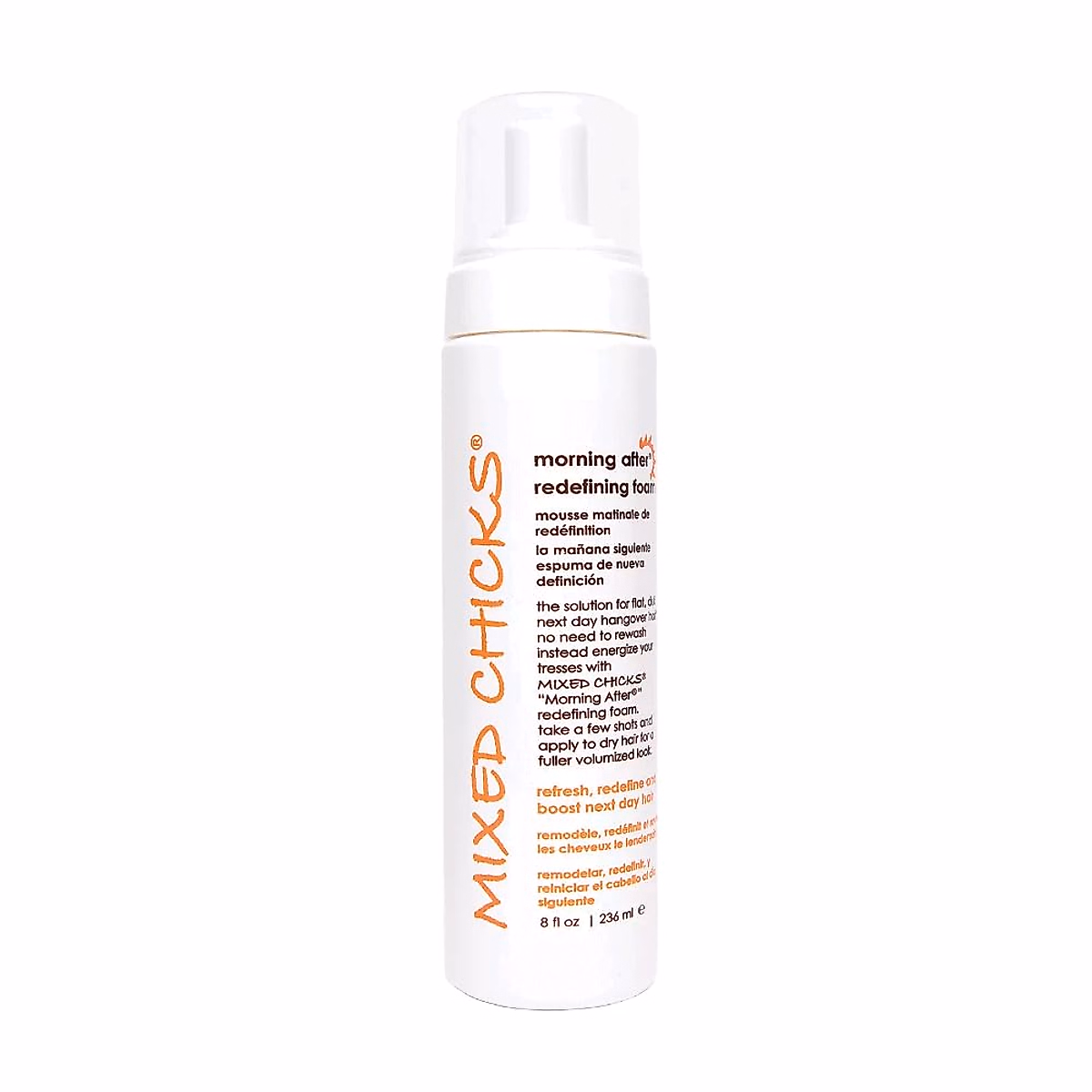 Mixed Chicks Morning After Redefining Hair Foam, 8 fl.oz. / 236ml