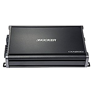 Kicker 43CXA12001 Sub Amplifier CXA1200.1 Amp 1200W (Renewed)