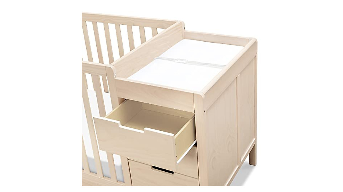 Colby 4-in-1 Convertible Crib & Changer - Grow with Baby