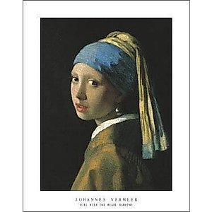 Johannes Vermeer - Girl With A Pearl Earring, C.1665 Art Print 22 x 28