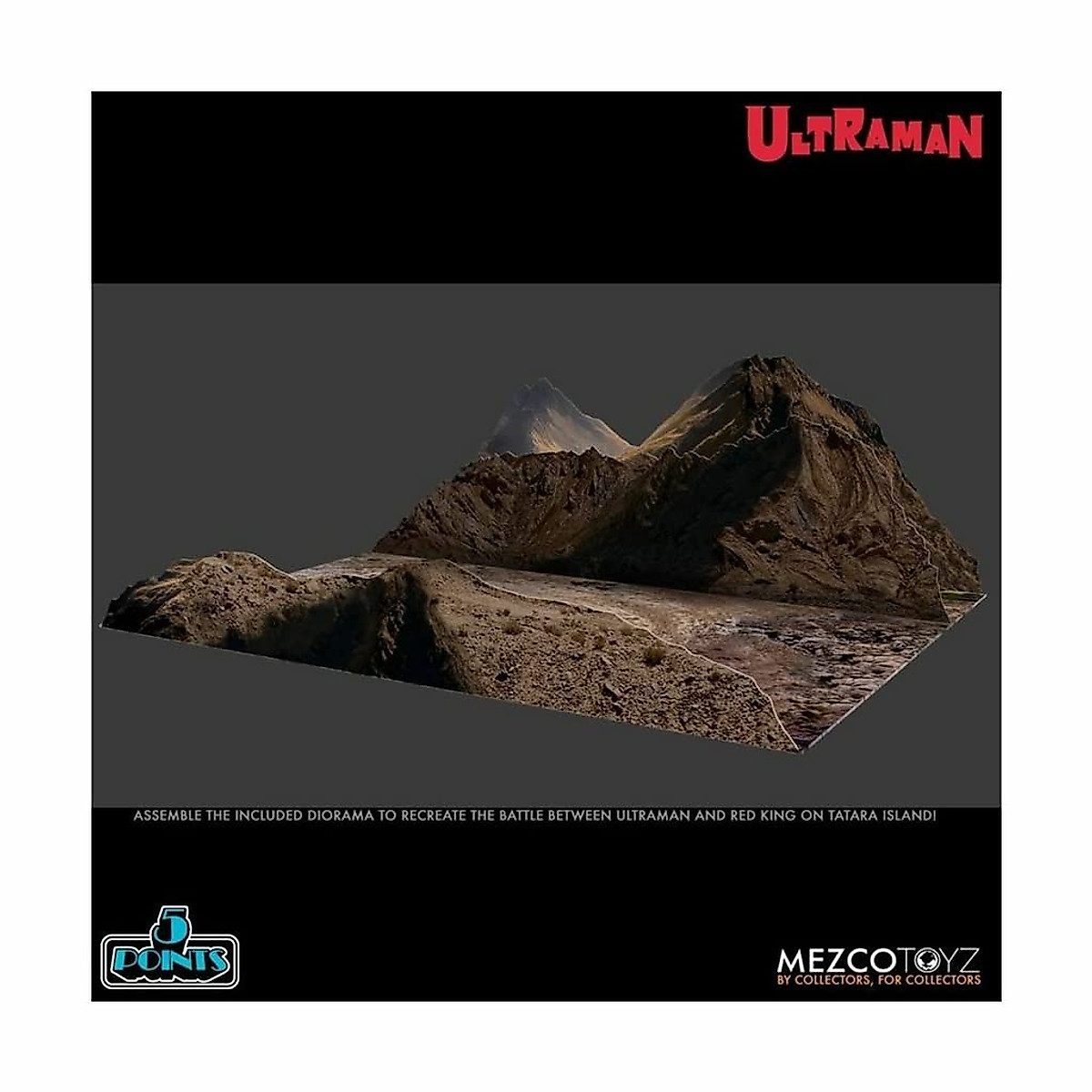 Mezco 5 Points Ultraman & Red King Deluxe Action Figure Boxed Set