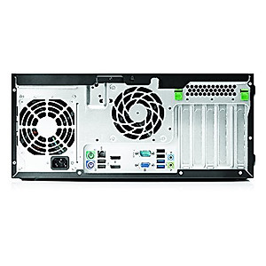 High Performance HP Elite Desktop Tower PC, Core i5-4570, 16GB Ram, 500GB Solid State SSD, HDMI, VGA, Display Port, Wireless WiFi, DVD, Win 10 Professional (Certified Refurbished)