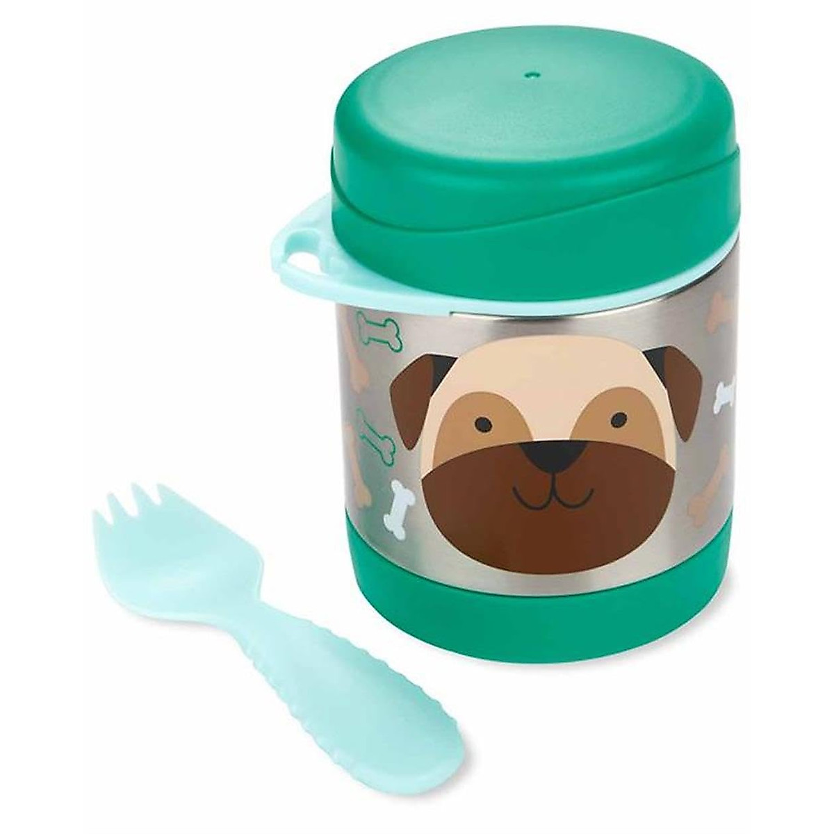 Skip Hop Insulated Baby Food Jar, Zoo, Pug