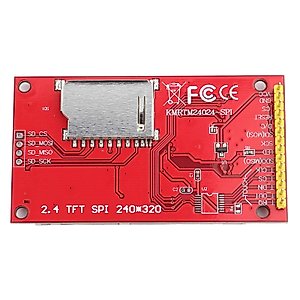 Jectse LCD Display, 2.4 inch 240x320 SPI LCD Display Panel Module ILI9341 Driver with PCB 5V/3.3V STM32 for,Teensy 3.2，
