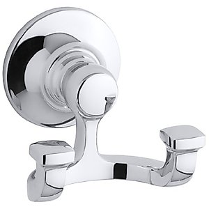 Robe Hook by KOHLER, Bath Robe Hook, Bancroft Collection, Polished Chrome, K-11414-CP