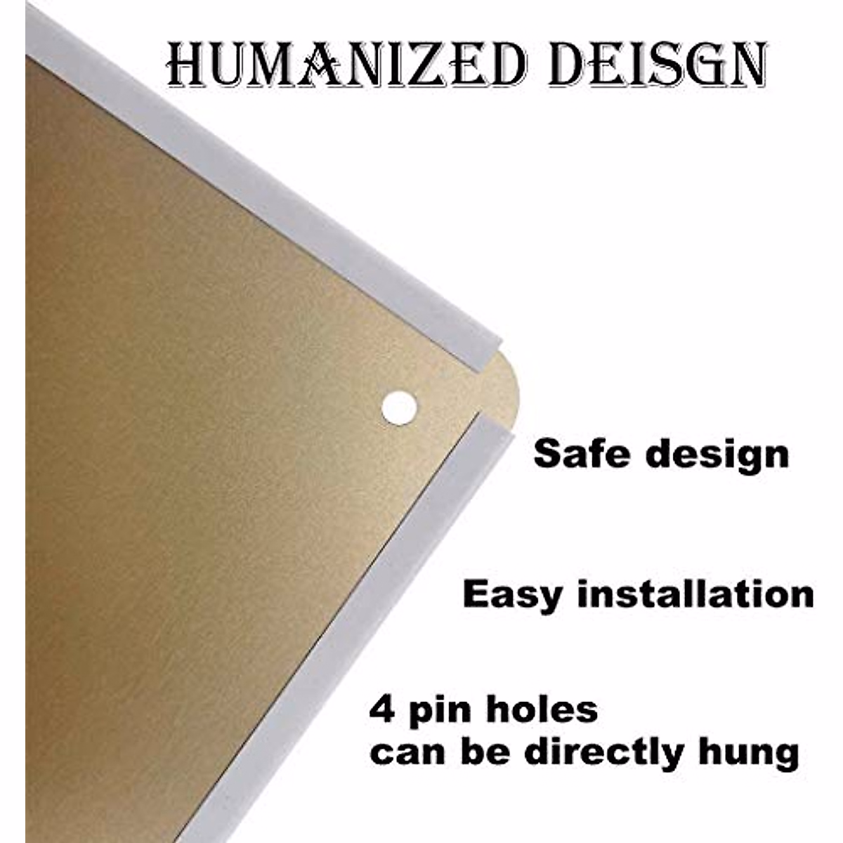 Pozino Vintage Gardening Because Murder is Wrong Dog Girl Metal Sign Art