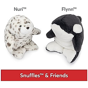 GUND Flynn Orca Whale Plush, Premium Whale Stuffed Animal for Ages 1 and Up, Black/White, 10”