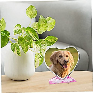 TEHAUX 3 Pcs Photo Frame Mold Silcone Molds Photo Frame Making Supplie Resin Photo Frame Molds Tray Resin Mold Tray Mold Heart Silicone Mold Casting Mold Photo Frame Making Mold DIY Mold