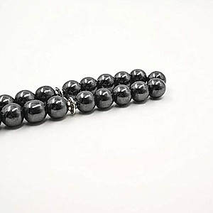 ALBASHAN Tasbih Natural Hematite muslim prayer bead misbaha Islamic Eid Adha Gift