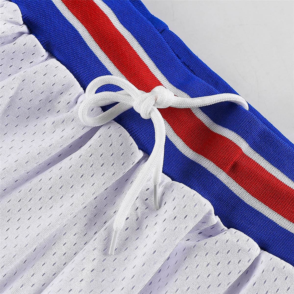 brand Mens Space Movie Basketball Shorts T Squad Shorts White S