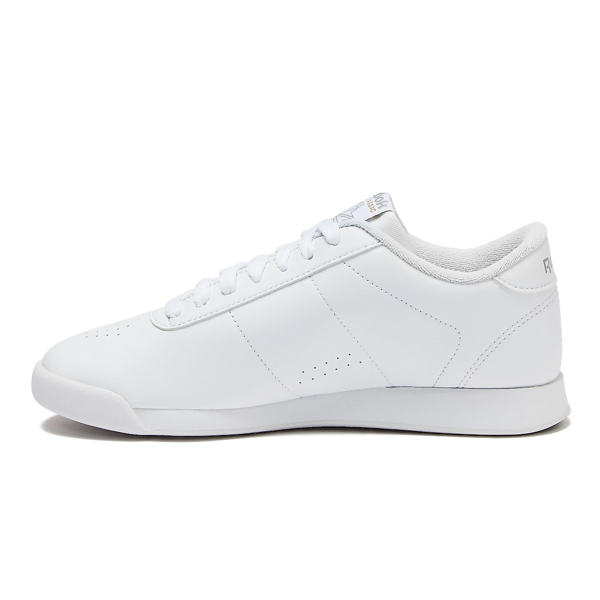 Reebok women's Princess Fashion Sneaker, White, 5.5 US