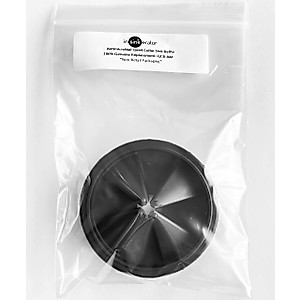 InSinkErator Antimicrobial Quiet Collar Sink Baffle QCB-AM Garbage Disposal Splash Guard for EVOLUTION Series, 3.25 inch, 100% AUTHENTIC REPLACEMENT PART