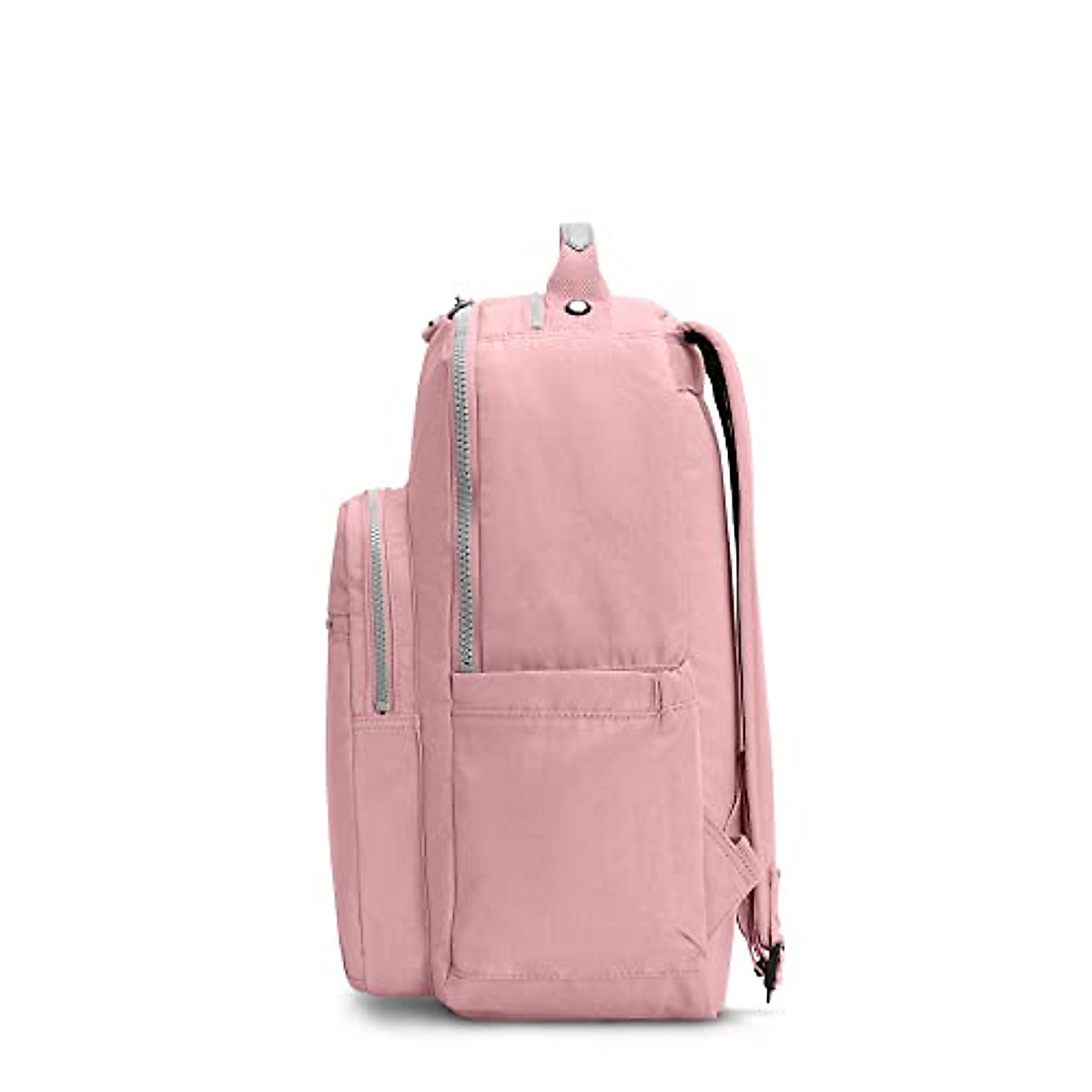 Kipling Women's Seoul Small Backpack, Durable, Padded Shoulder Straps with Tablet Sleeve, Bridal Rose, One Size