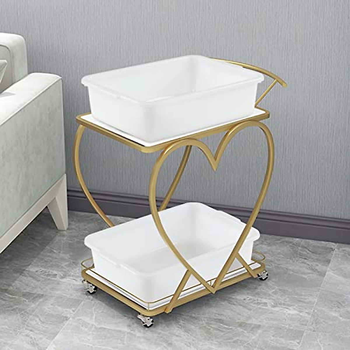 Readsky 8 Liter Commercial Plastic Bus Box, Restaurant Bus Tubs, 5 Packs