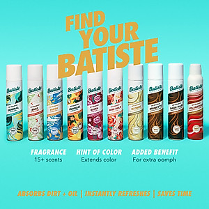 Batiste Dry Shampoo, Blonde, 6.35oz. Packaging May Vary