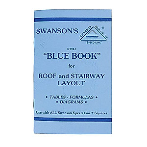 SWANSON Tool Co., Inc SW1201K Value Pack 7 inch Speed Square and Big 12 Speed Square (without layout bar) ships with Blue Book