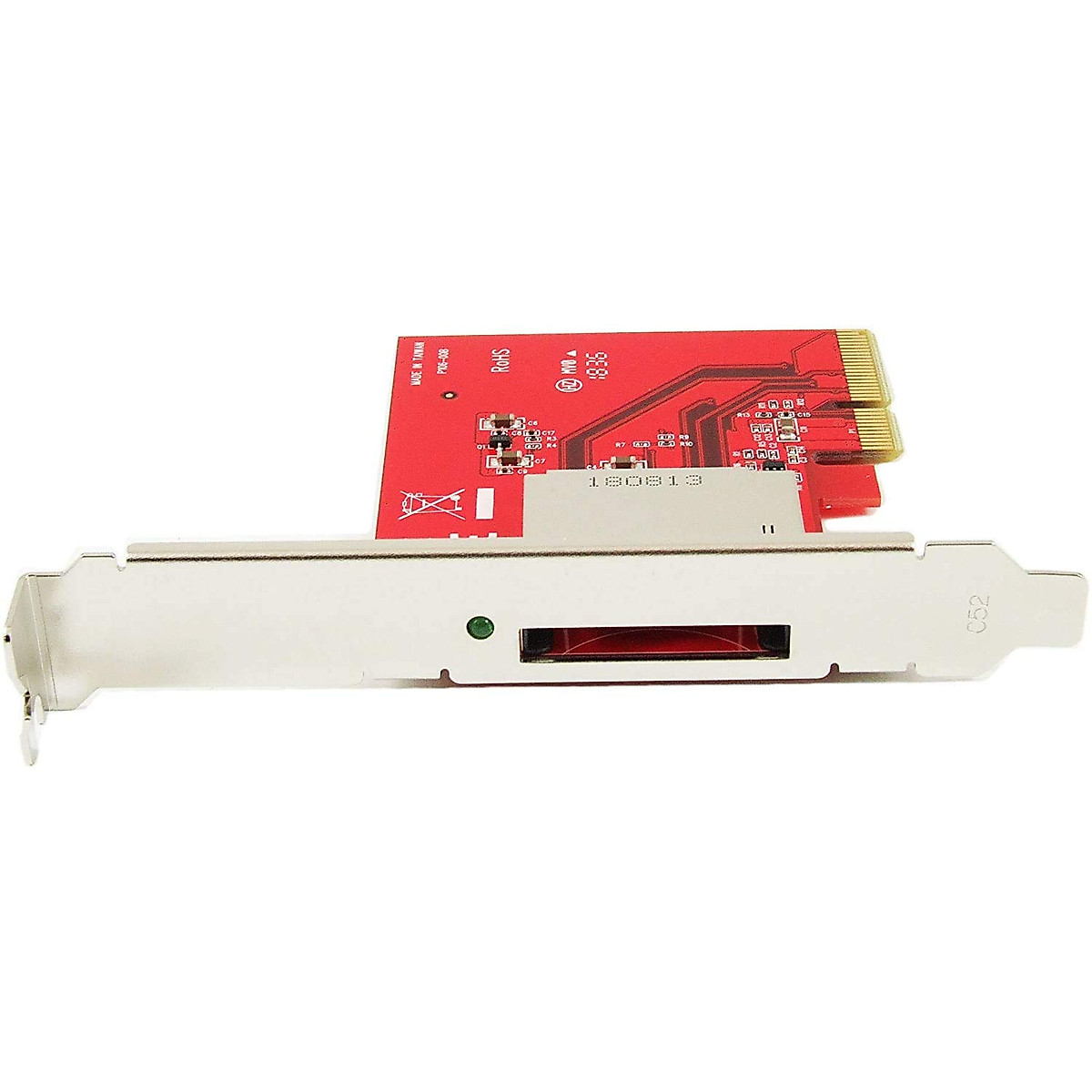 Ritz Gear Video Pro CFExpress Type B Card 128GB (1550/550 R/W) with PCIe 3.0 X4 Host Adapter