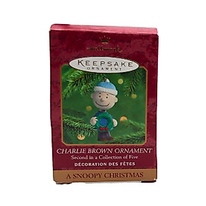 Snoopy 2000 Hallmark Ornament A Christmas Charlie Brown # 2 Series