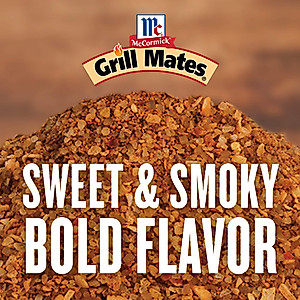 McCormick Grill Mates Smokehouse Maple Seasoning, 28 oz & Brown Sugar Bourbon Seasoning, 9.75 oz