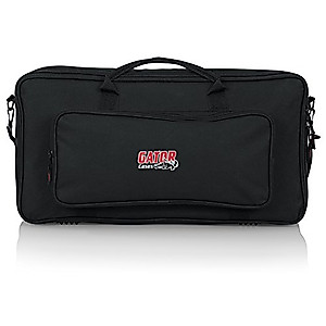 Gator Cases Gig Bag for Micro Controllers, Keyboards, and Multi-Effects Pedals; 23" x 12.125" x 3" (GK-2110)