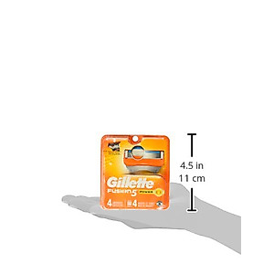 Gillette Fusion5 Men's Razor Blade Refills, 4 Count