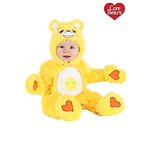 Care Bears Funshine Bear Costume for Infants, Care Bears Baby Outfit, Yellow Care Bear Jumpsuit 9/12 Months
