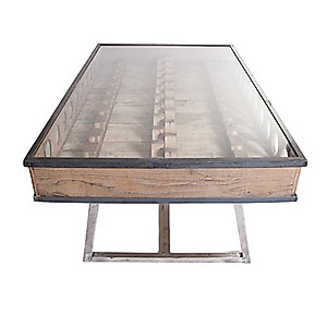 reclaimed winerack dining table