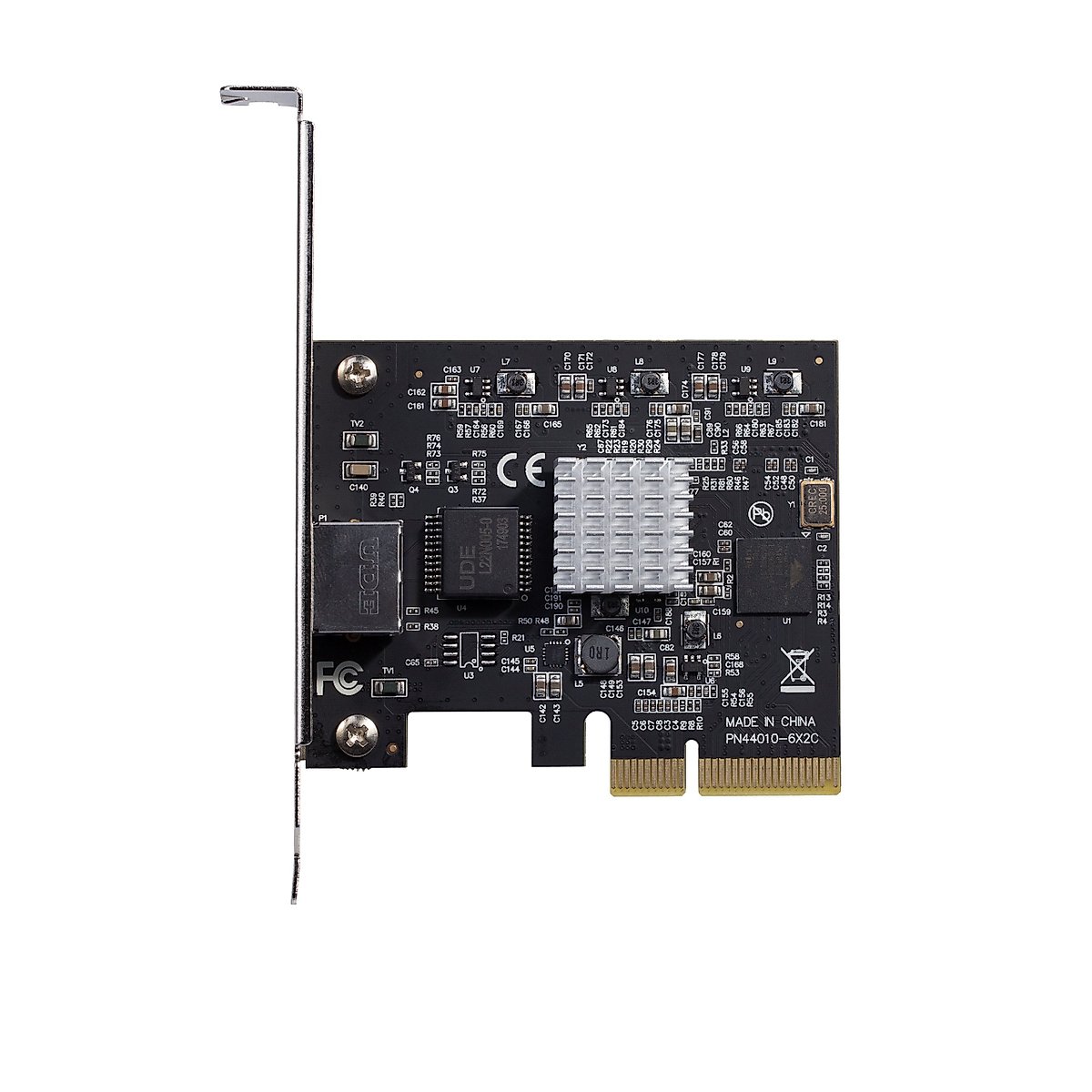 StarTech.com 1 Port PCI Express 10GBase-T/NBASE-T Ethernet Network Card - 5-Speed Network Support: 10G/5G/2.5G/1G/100Mbps - PCIe 2.0 x4 (ST10GSPEXNB)