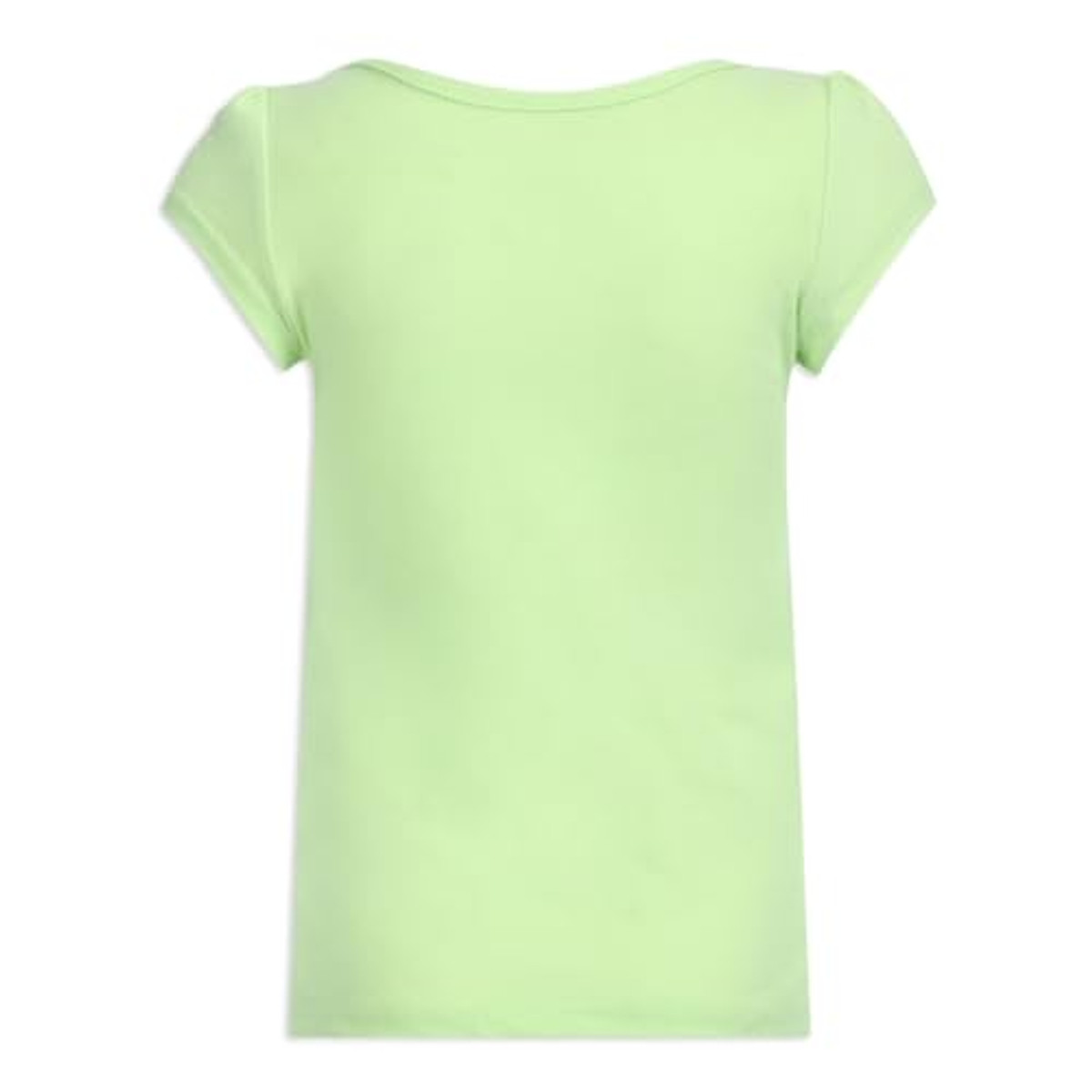 Sesame Street Girls' Modern/Fitted, Green Elmo Smile, 3T