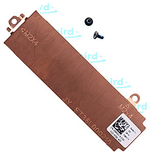 Deal4GO Slot 2/Slot 1 M.2 2280 SSD Heatsink Cover Thermal Pad 29GT8 26X1Y 026X1Y for Dell G15 5510 5511 5515 Alienware M15 R5 M15 R6