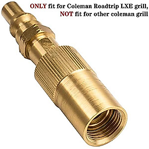 SHINESTAR 12FT RV Quick Connect Propane Hose Kit, Fit for Coleman Roadtrip LX, LXX, LXE