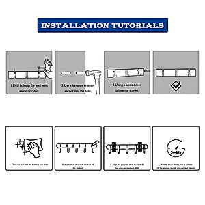 Potaosey Wood Wall Coat Rack, Wood Wall Mounted Coat Rack with 5 Hook,Folding Solid Bamboo Wood for Wall Hooks Rack for Bathroom,Bedroom,Entryway,Coat,Hat