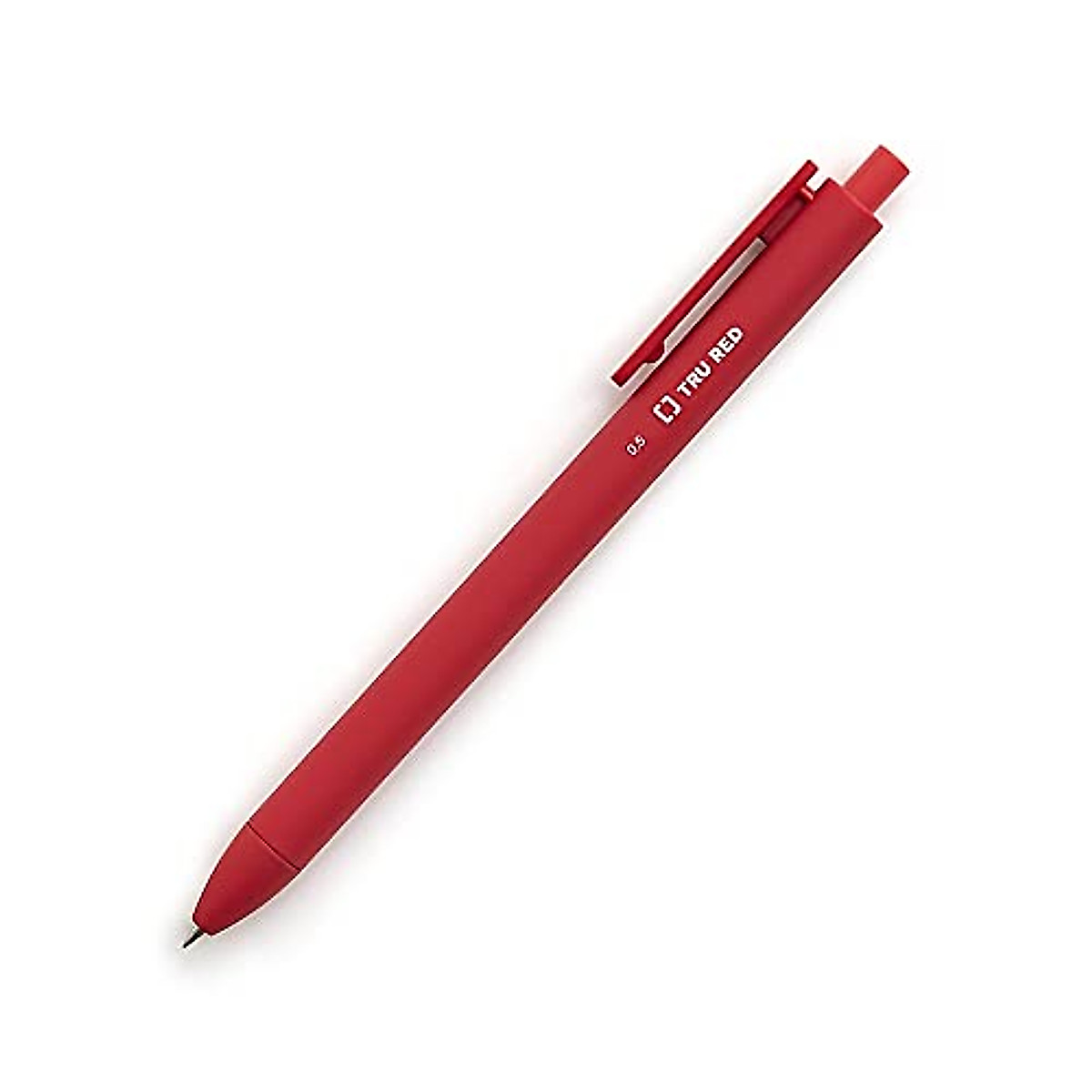 Tru Red Retractable Quick Dry Gel Pens Fine Point 0.5Mm Asst, 12/Pk