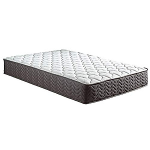 Swiss Ortho Sleep 12" Inch Memory Foam and Innerspring Hybrid Mattress for Cool Sleep & Pressure Relieving Bliss, Medium-Firm Plush Mattress/CertiPUR-US Certified/Bed-in-a-Box, Full White
