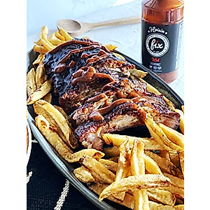 Fix Hot Sauce Variety Pack - Signature Sriracha Sauce, Lemongrass Sriracha, Habanero Ginger, & Hot Hoisin Sauce - Non GMO, Vegan, Gluten Free, Great on Pizza, Hamburgers & Tacos - 10 Oz, 4-Pack