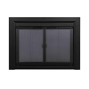 Pleasant Hearth Clairmont Fireplace Glass Door, Large (CM-3012)