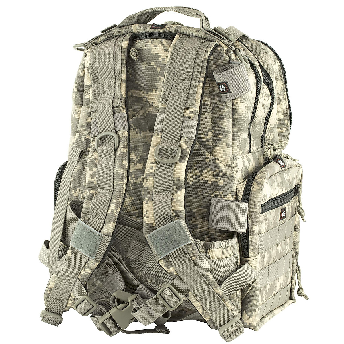 G. Outdoor Products G.P.S. Tactical Range Backpack | Fall Digital | 3 Handguns Capacity | MOLLE Webbing | Durable Waterproof Stain-Resistant Shooting Tactical Gear