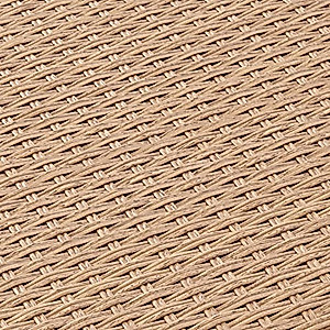 Crosley Furniture CO7185-LB Landon Outdoor Wicker Chairs (Set of 2) Light Brown