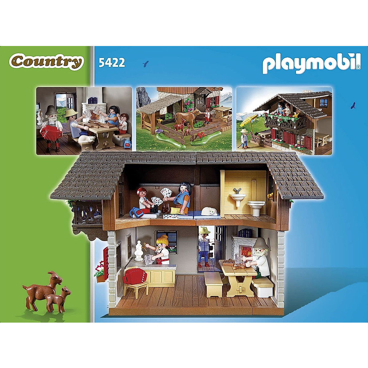 Playmobil 5422 Alpine Lodge Playset