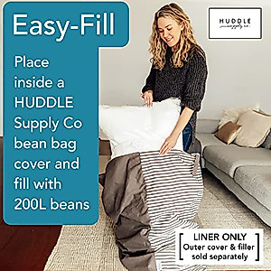 Huddle Supply Co Bean Bag Liner Designer Stuffie Seat Bean Bag Cover