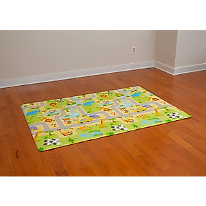 Parklon Baby Soft Play Mat (Hello Bear Smiletown, Large)