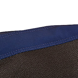 Willbros Motocross Jersey Pants Combo Mens Women Adult MX Gear Set Protective Offroad Dirt Bike Set Riding Racewear Blue Orange (Jersey XXXL Pants 40)