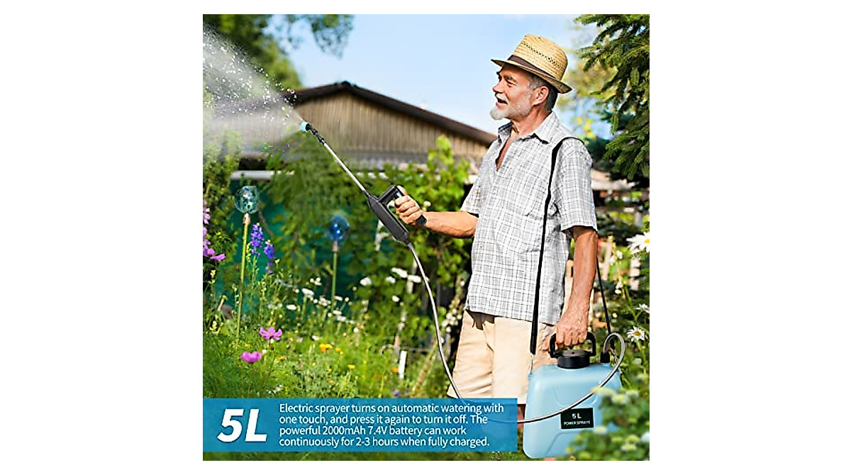 Electric Plant Sprayer | Battery-Powered Garden & Home Use