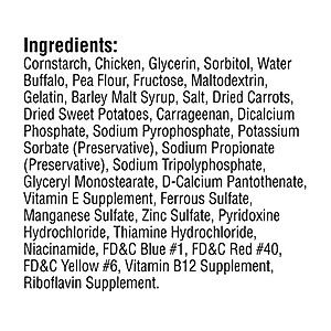 SmartBones Twists Wrapped with Chicken Made with Real Water Buffalo, 30 Count, Rawhide-Free Chews for Dogs