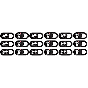 SOLUSTRE 18 Pcs Camera Cover Laptop Camera Protector Webcam Cover Slide Camera Slide Camera Adhesive Webcam Cover Tablet Protector Webcam Slide Cover abs Slider Computer