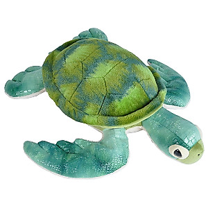 Wild Republic Sea Turtle Plush, Stuffed Animal, Plush Toy, Gifts for Kids, Living Ocean 23 Inches , Green