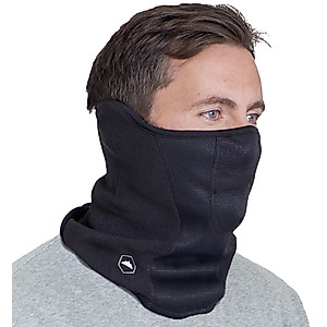 Tough Headwear Winter Face Mask & Ski Mask Neck Gaiter - Cold Weather Half Balaclava - Tactical Neck Warmer for Men & Women