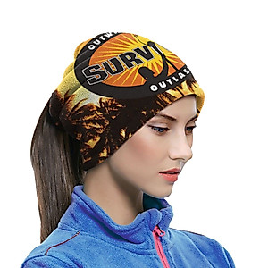 Suruiver Mask Magic Scarf Bandana Balaclava Headband Neck Gaiter, 1-2