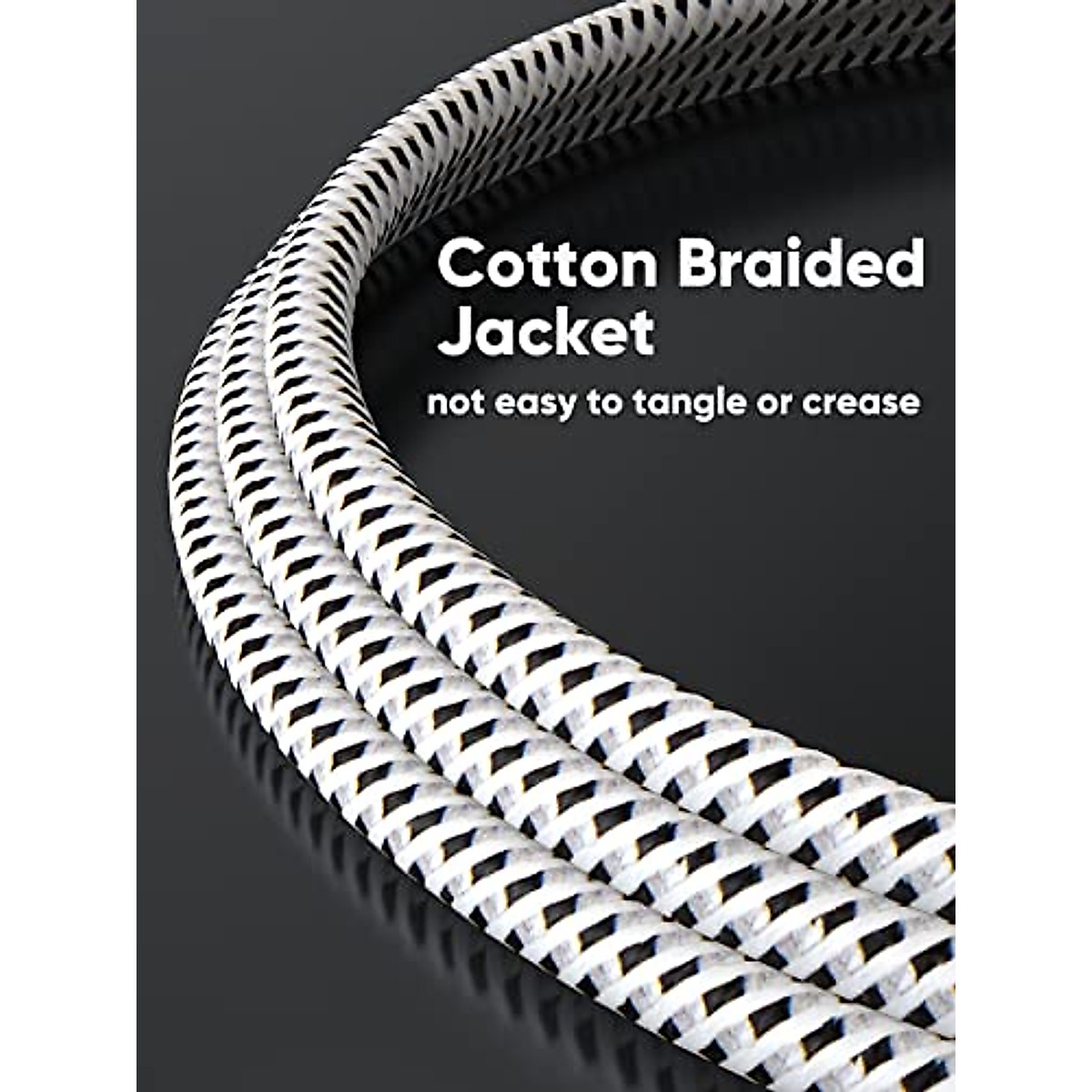 CableCreation Aux Cord Male to Male,3.5 mm Audio Cable for Car(1.5ft/0.45m,18inch), 1/8 Input Auxiliary Cable for Headphones, Car/Home Stereo, Speaker,and More(with Aux Port),Black.